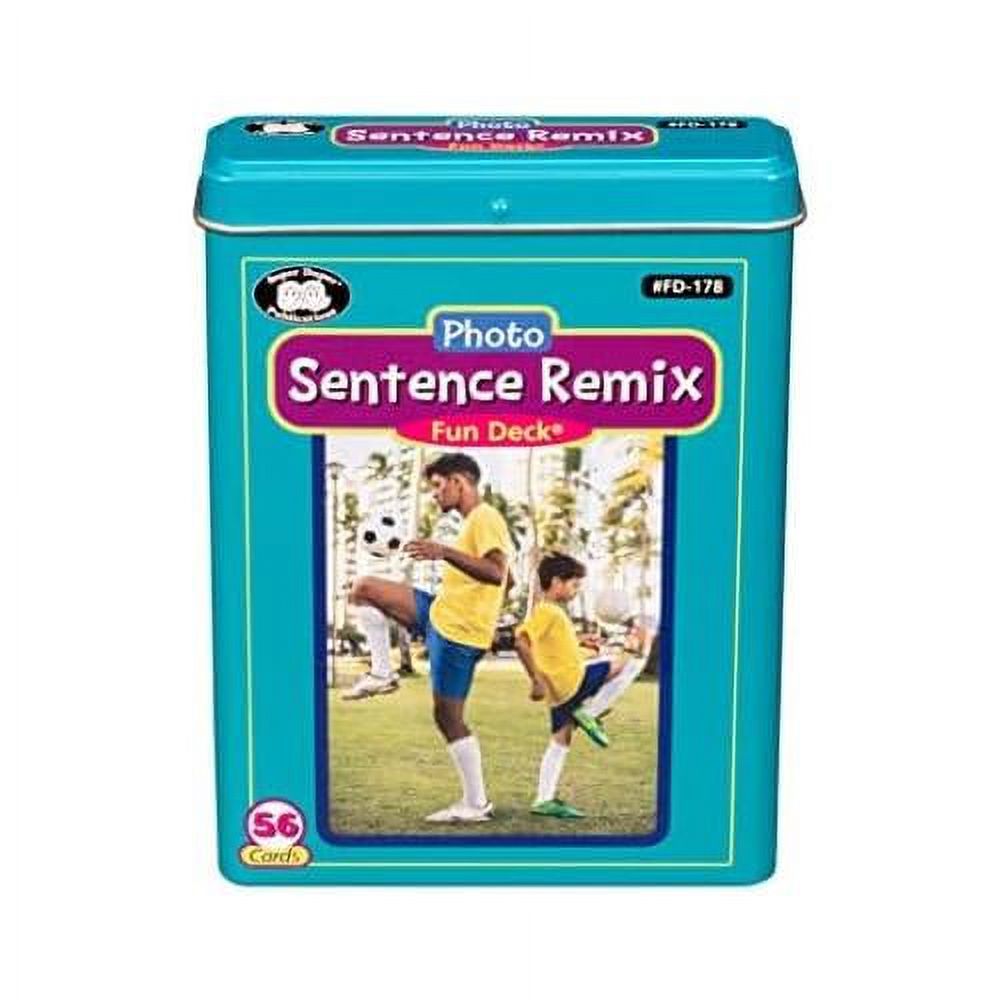 Photo Sentence Remix Fun Deck Flash Cards Educational Learning Resource ...