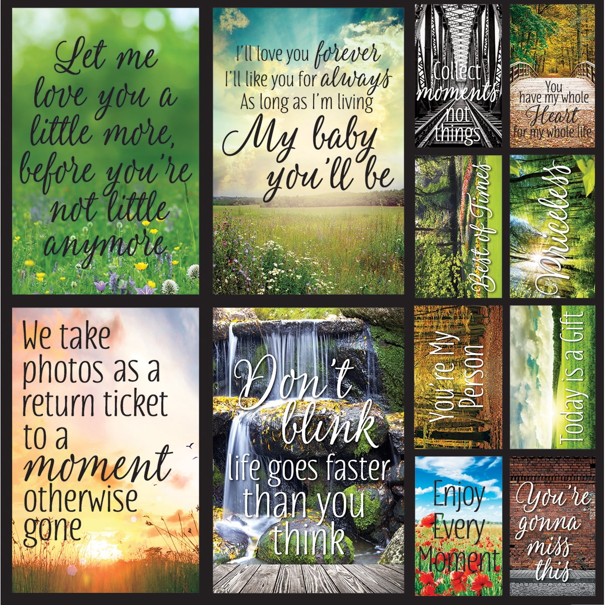 Photo Shoot Poster Stickers 12" x 12" - Walmart.com