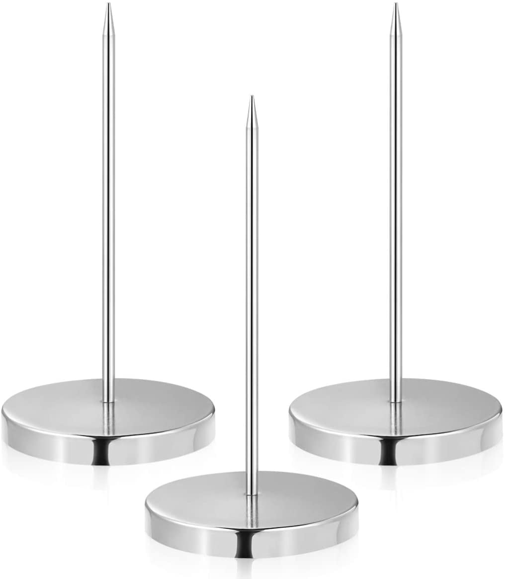 Photo Stand Receipt Keeper Receipt Holder 3 PCS Metal Stable Corrosion ...