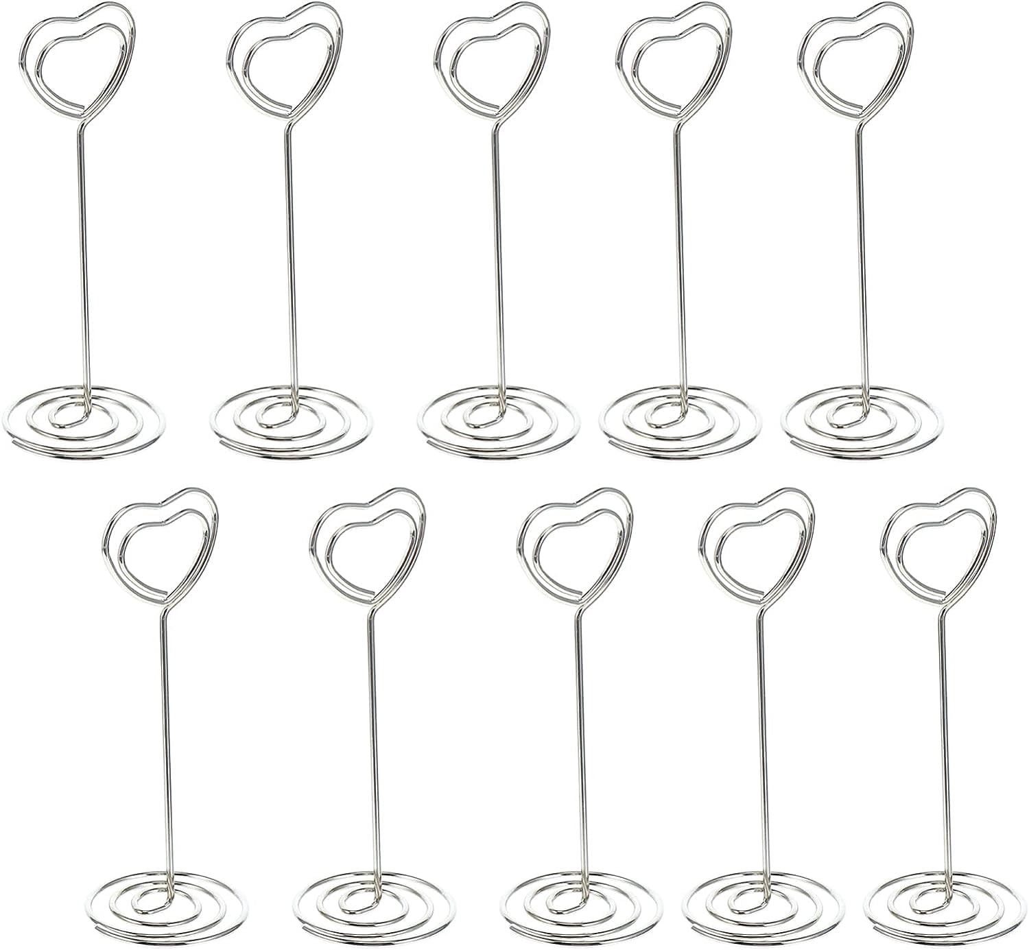 Photo Stand Table Sign Holders 20PCS Place Holder Table Picture Stand ...