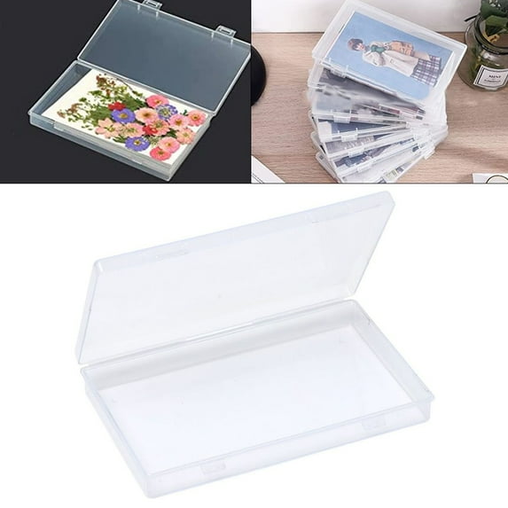 Photo Storage Boxes Photograph Picture Album Organiser Craft Container ...
