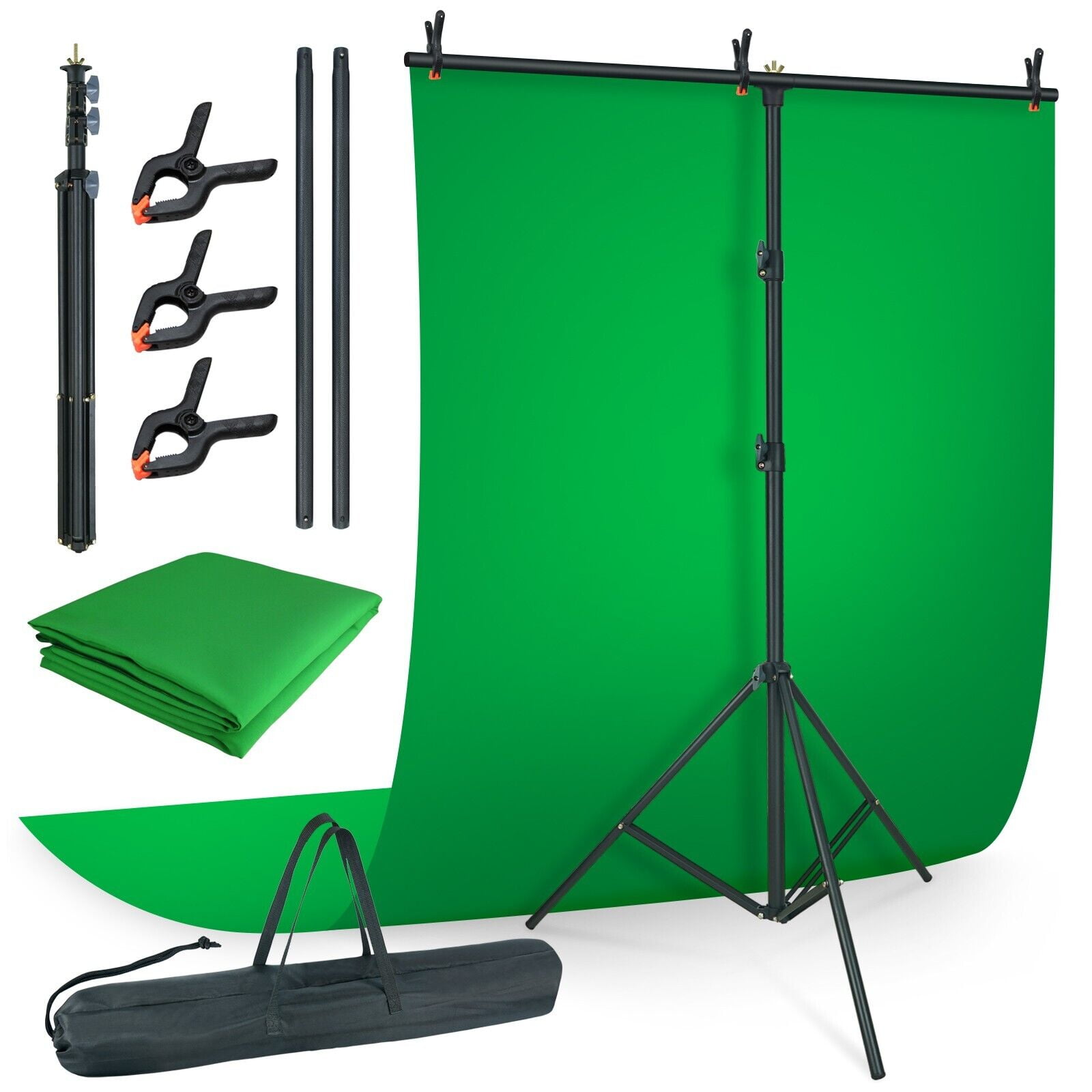 Photo T-Shape Backdrop Stand Background Backdrops Support Kit - AM207 ...