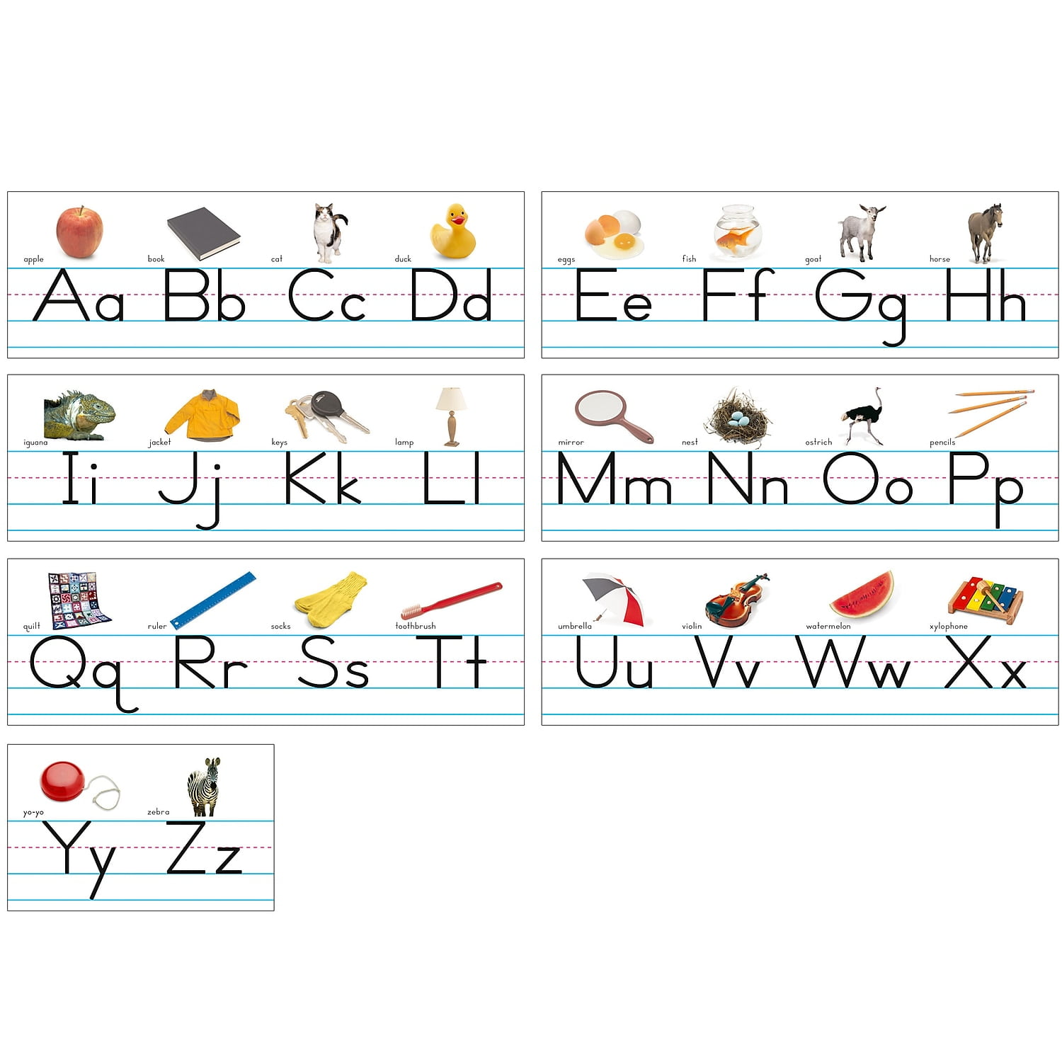 North Star Teacher Resource Photo Traditional Manuscript Alphabet Lines ...