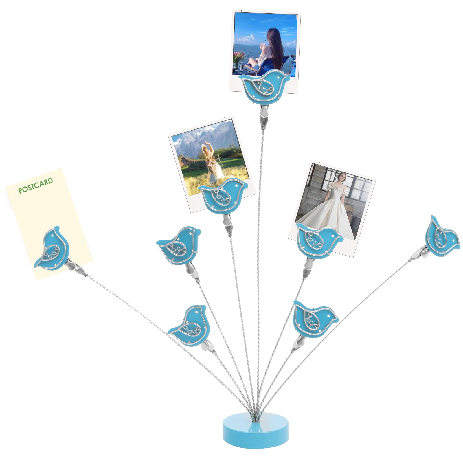 Photo Tree Holder Clip 8 Branch Family Tree Present Card Holder with ...