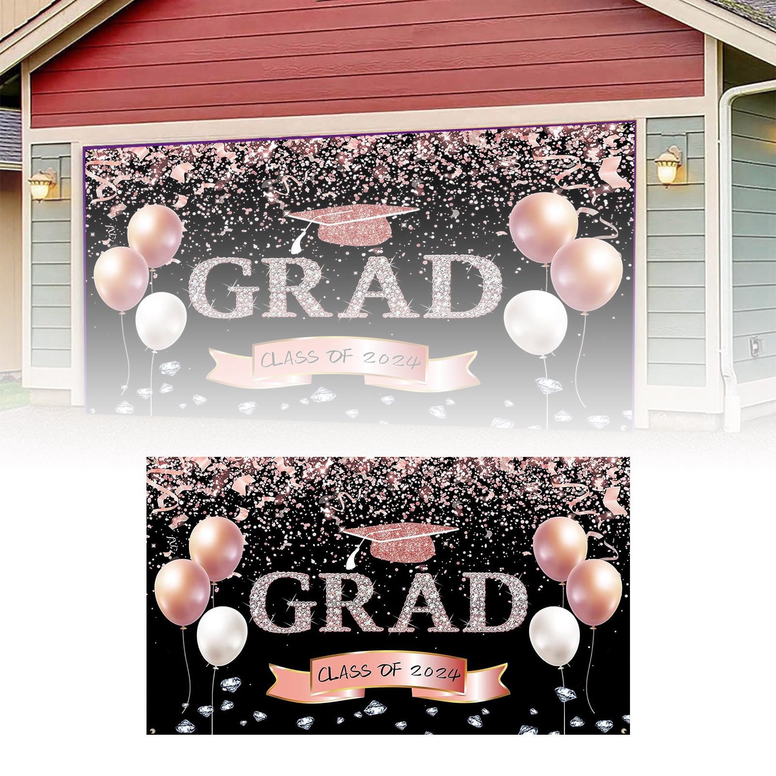 Photo backdrop Poster banner Blue and white Stand Out In Your ...