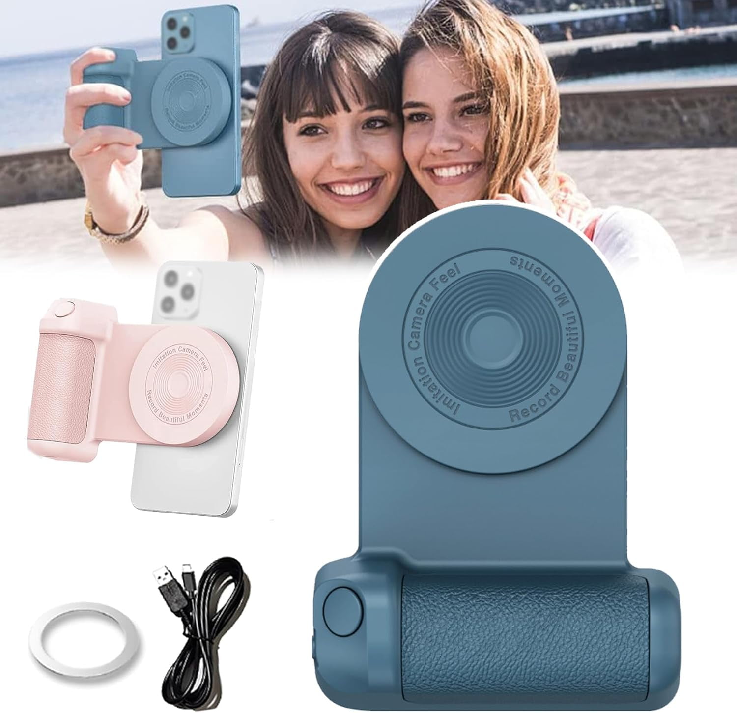 PhotoKlick Kamera Griff, PhotoKlick Camera Griff, 3 in 1 Magnetic ...