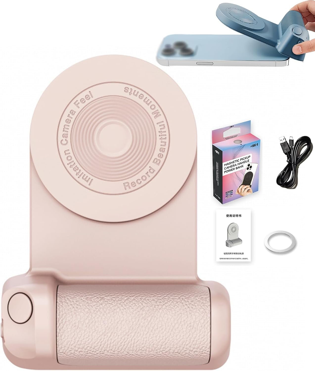 PhotoKlick Kamera Griff, PhotoKlick Camera Griff, 3 in 1 Magnetic ...