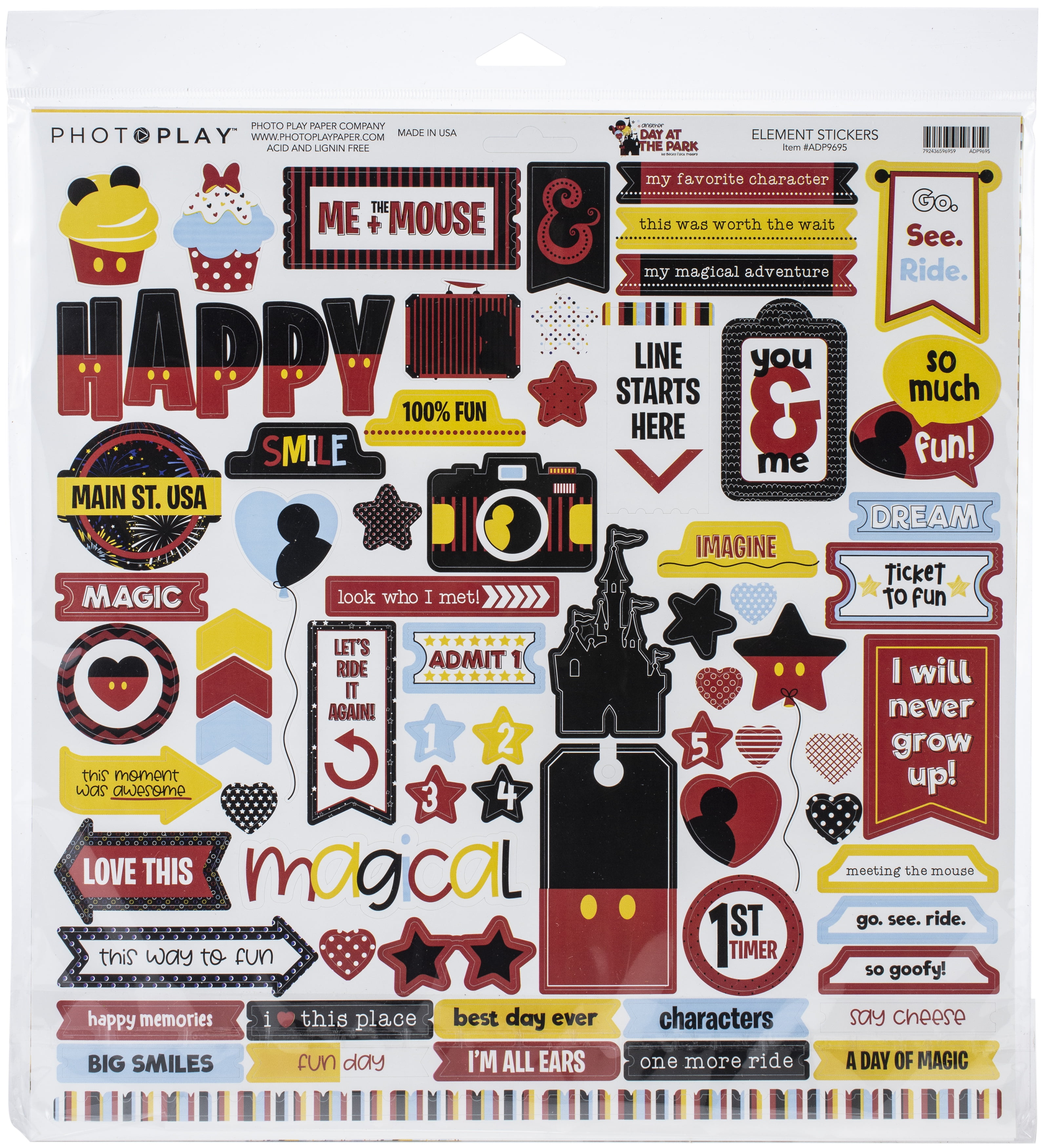 PhotoPlay Collection Pack 12"X12"-Another Day At The Park - Walmart.com