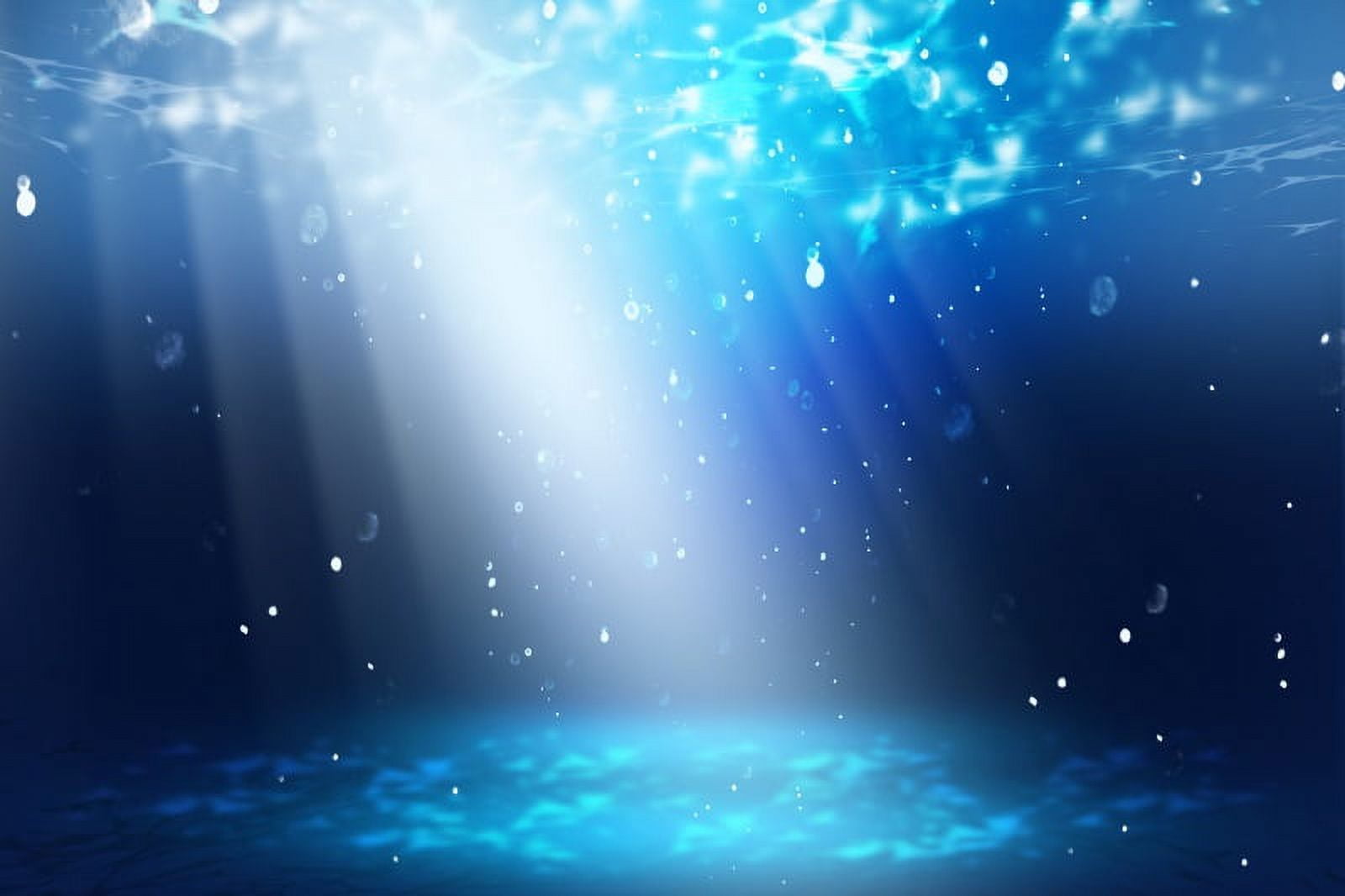 Photocall Background Aquarium Party Birthday Children Baby Wave Surface ...