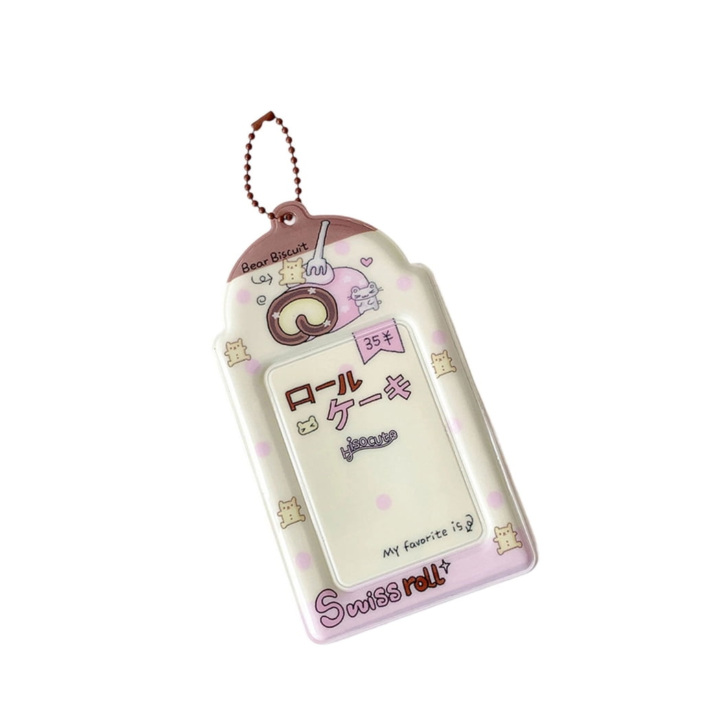 Photocard Holder Keychain Identity Card Holders Protector Student Card ...