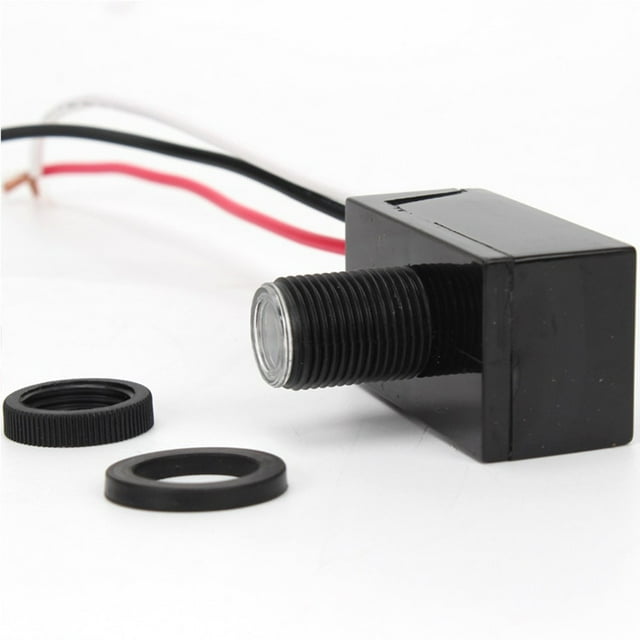 Photocell Light Sensor Dusk To Dawn Outdoor Control Switch For Garden ...