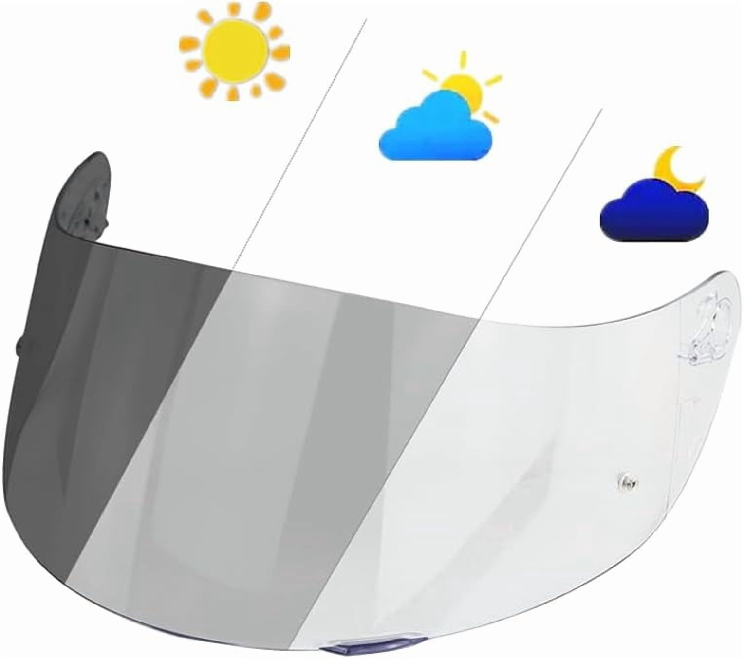 Photochromic Helmet Shield Visor for AGV K1S/K3SV/K5/K5S/K6/K6S Pista ...