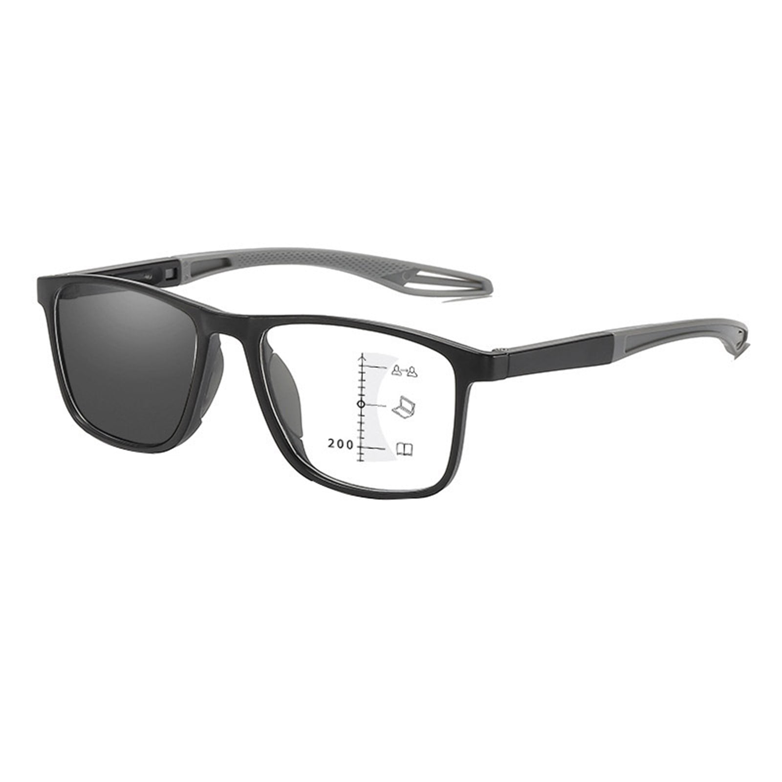 Photochromic Progressive Multifocus Computer Reading Glasses Transition ...