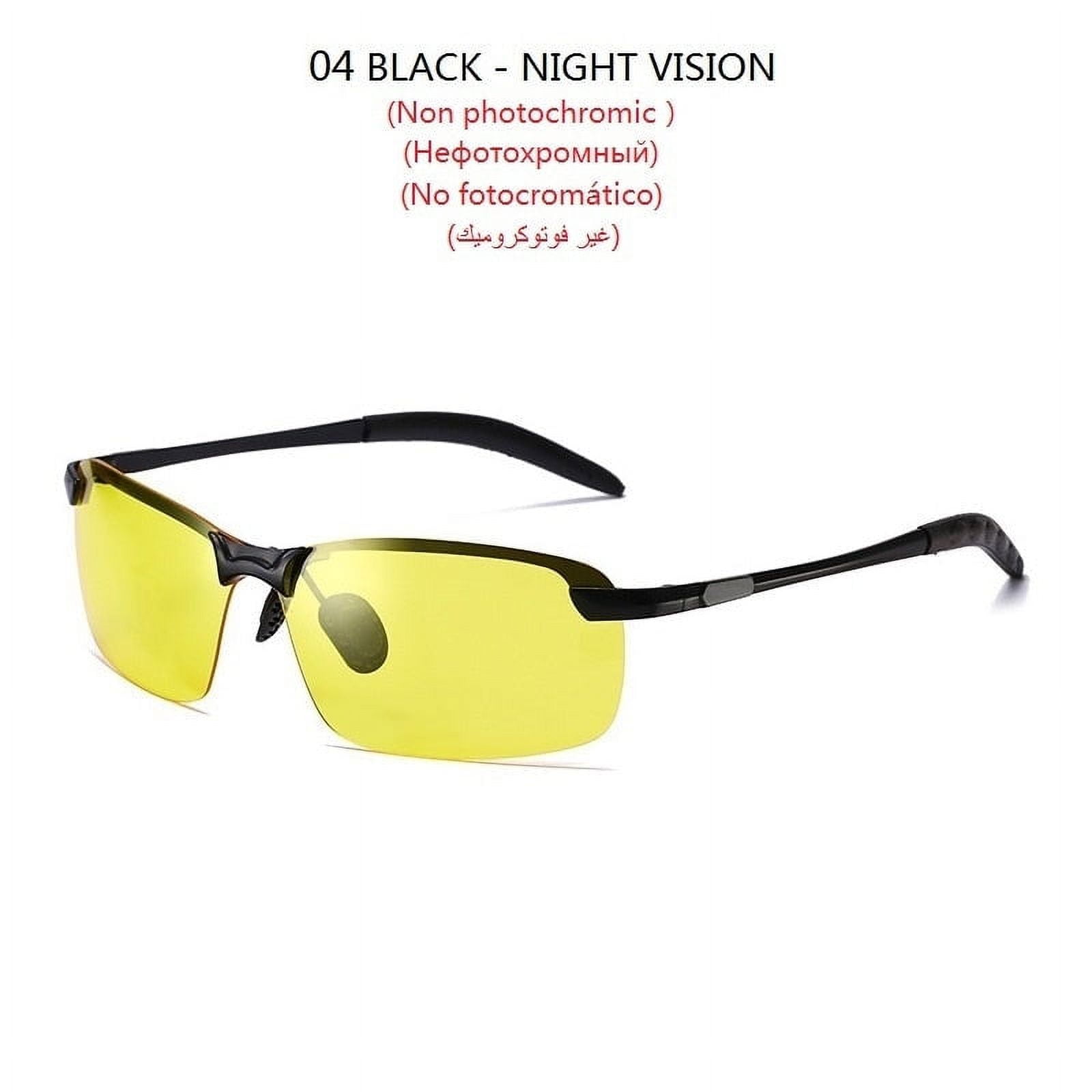 Photochromic Sunglasses Men Polarized Driving Chameleon Glasses Male