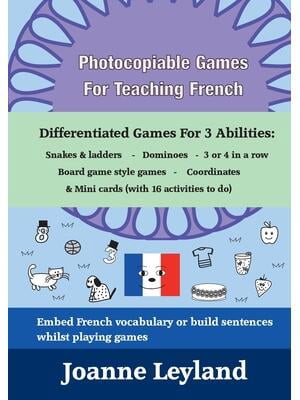 Photocopiable Games For Teaching French : Differentiated Games For 3 ...