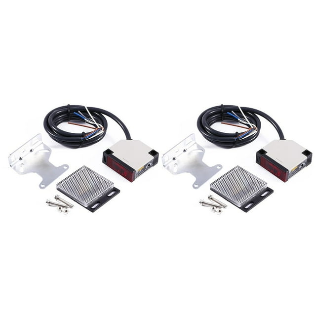 Photoelectric beam sensor switch,reflector light barrier for E3JK-R4M1 ...
