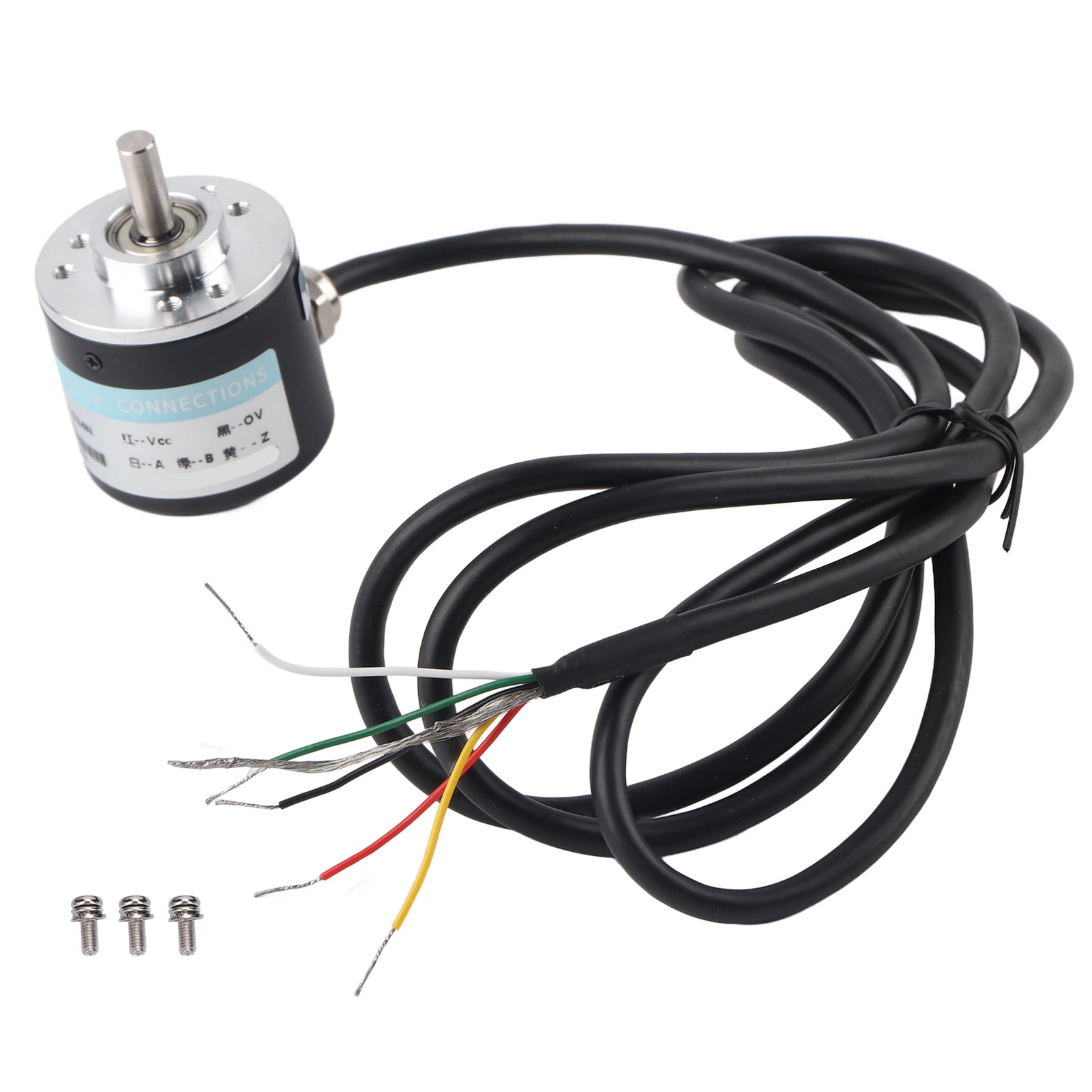 Photoelectric Encoder ABZ 3?Phase DC5?24V Solid Shaft for Office ...
