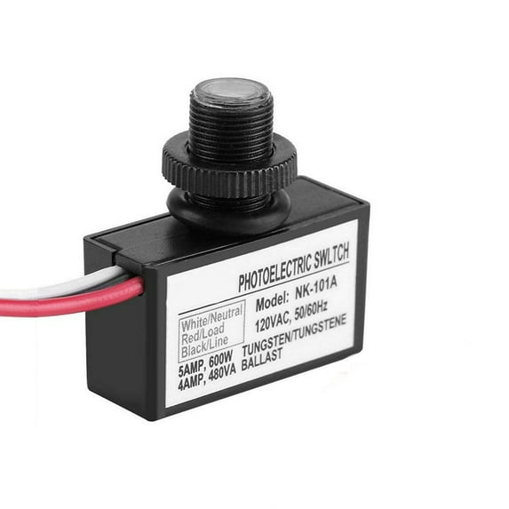 Photoelectric Photocell Dusk to Dawn Button Flush Mount Photo Control ...