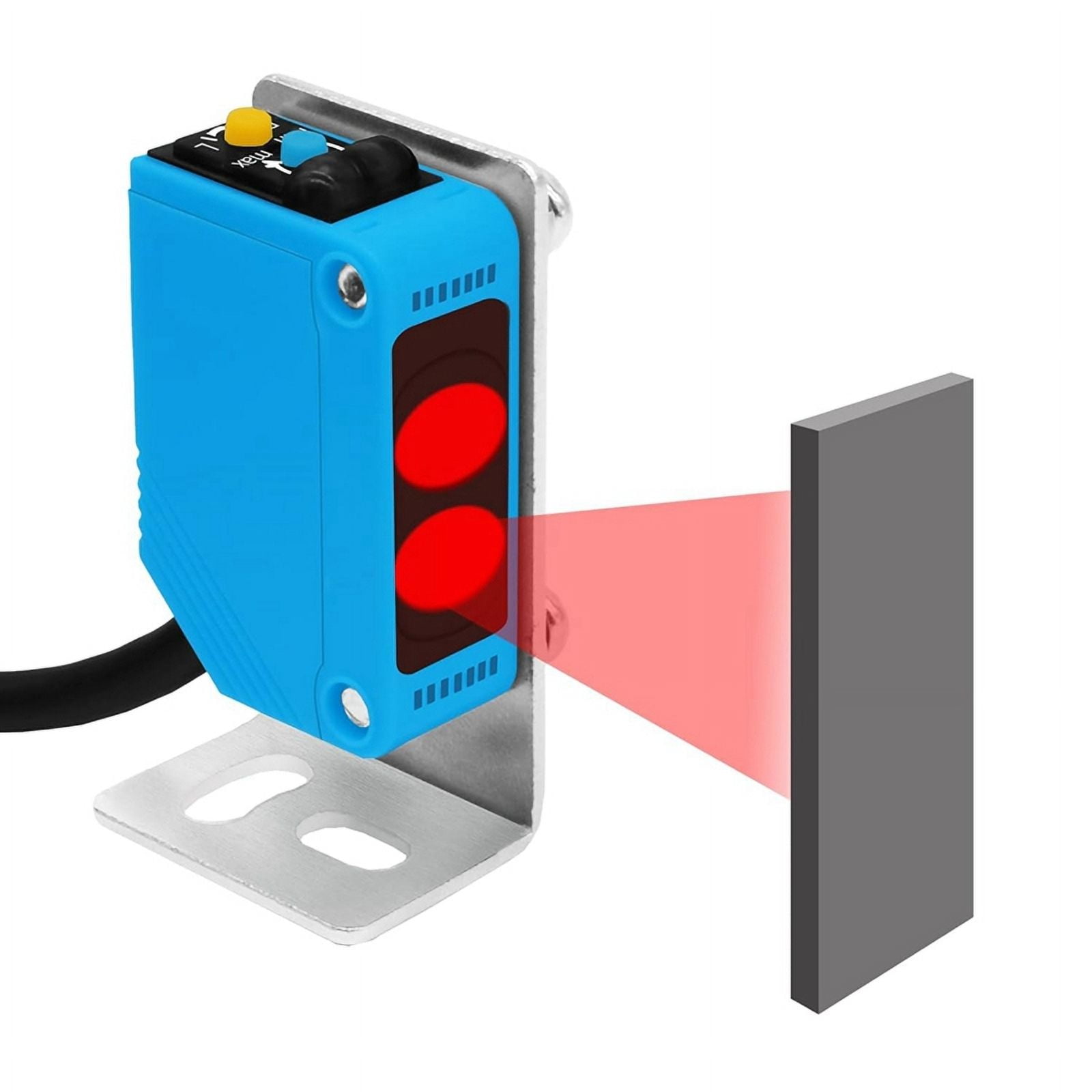 Photoelectric Sensor Switch NO+NC,DC10-30V,Distance:80cm/31.52inch ...