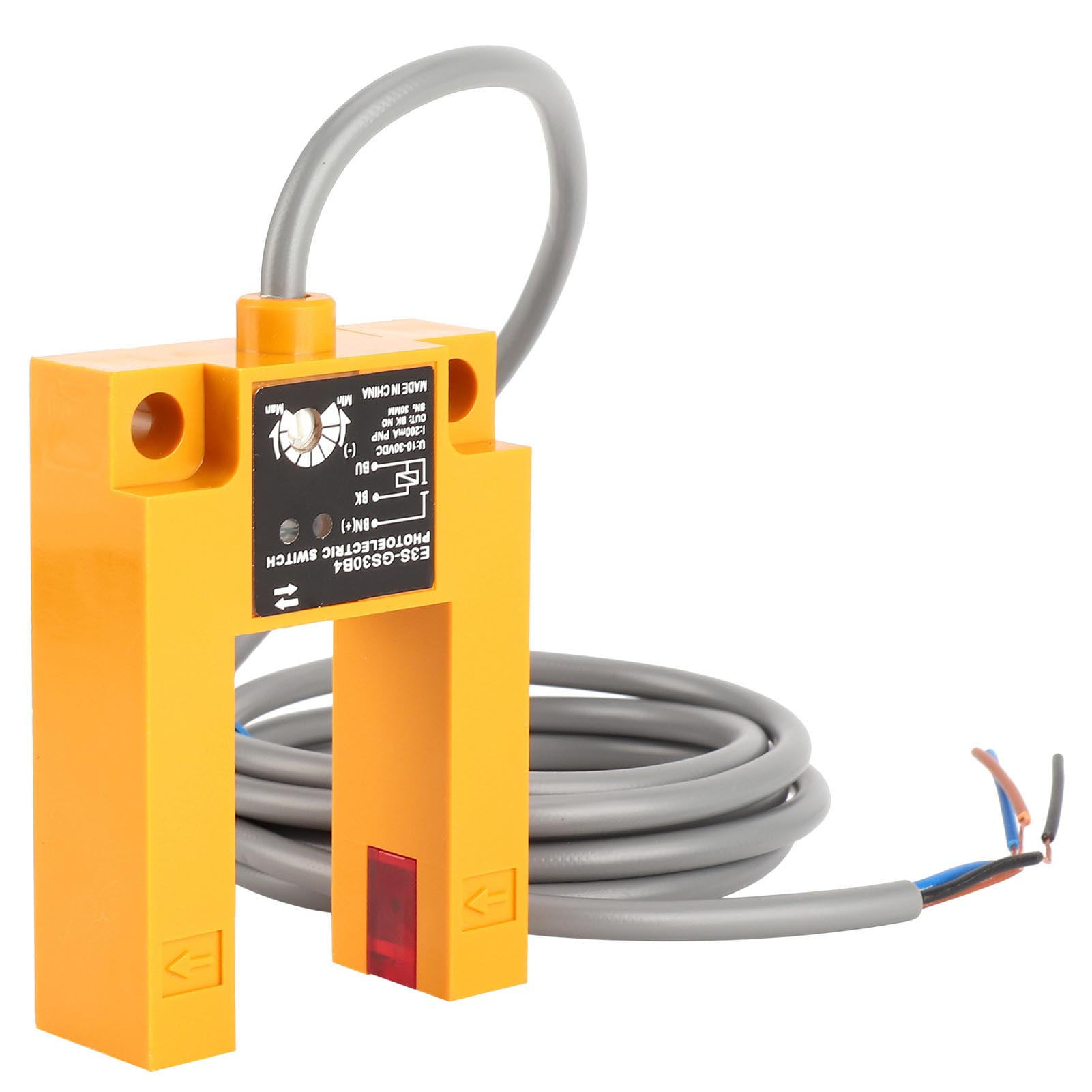 Neyseki Photoelectric Switch Grooves Type PNP 3Wire NO Sensor E3SGS30B4 ...