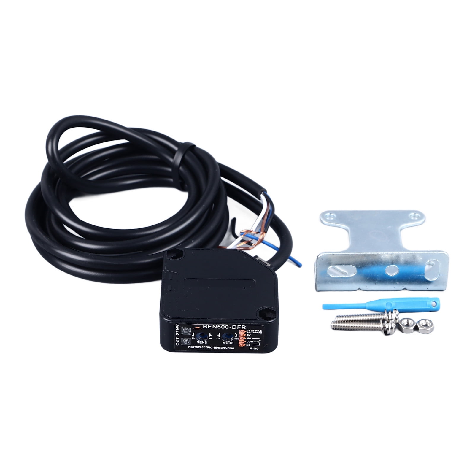 Photoelectric Switch Relay Output Diffuse Reflection Light Control Optoelectronic Sensor for ...