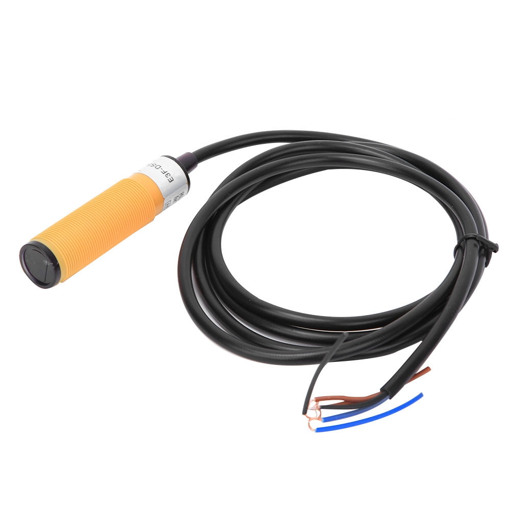 Neyseki Photoelectric Switch Sensor 3 Wires NPN NO DC10-30V E3F DS30C4 5-30cm Induction Distance ...