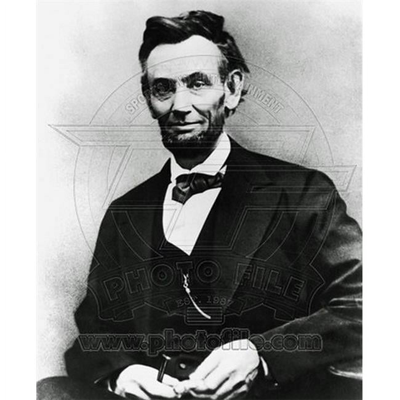 Photofile PFSAAIB00501 Abraham Lincoln Portrait 1865 Sports Photo - 8 x ...