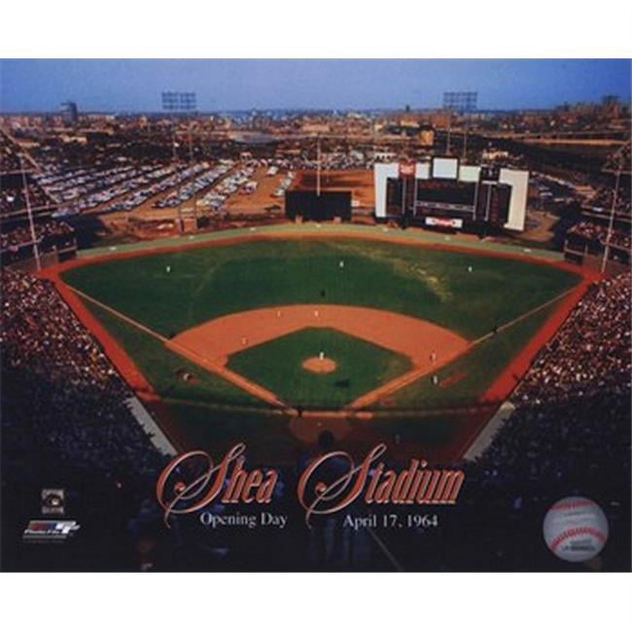 Photofile PFSAAJY12801 Opening Day of Shea Stadium April 17 1964 With ...