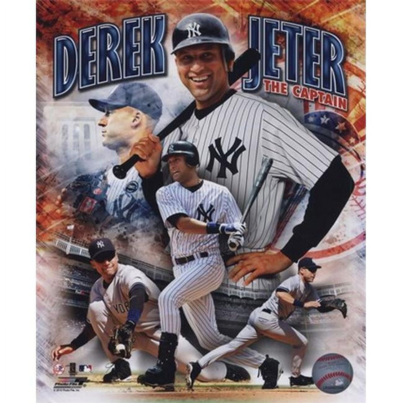 Photofile PFSAAMS04101 Derek Jeter 2010 Portrait Plus Sports Photo - 8 ...