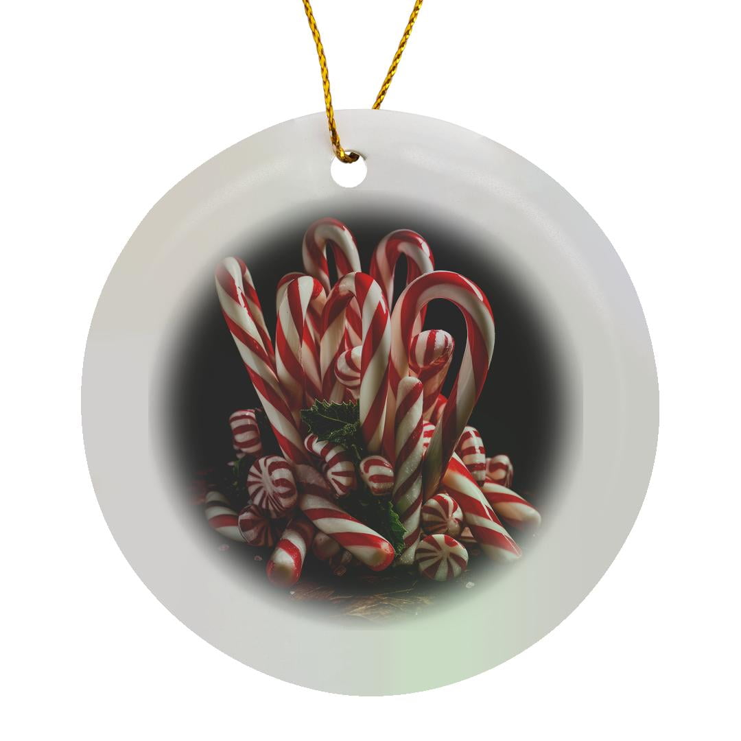 3drose, Photograph of a Cluster of Candy Canes, Peppermint Sticks, and ...