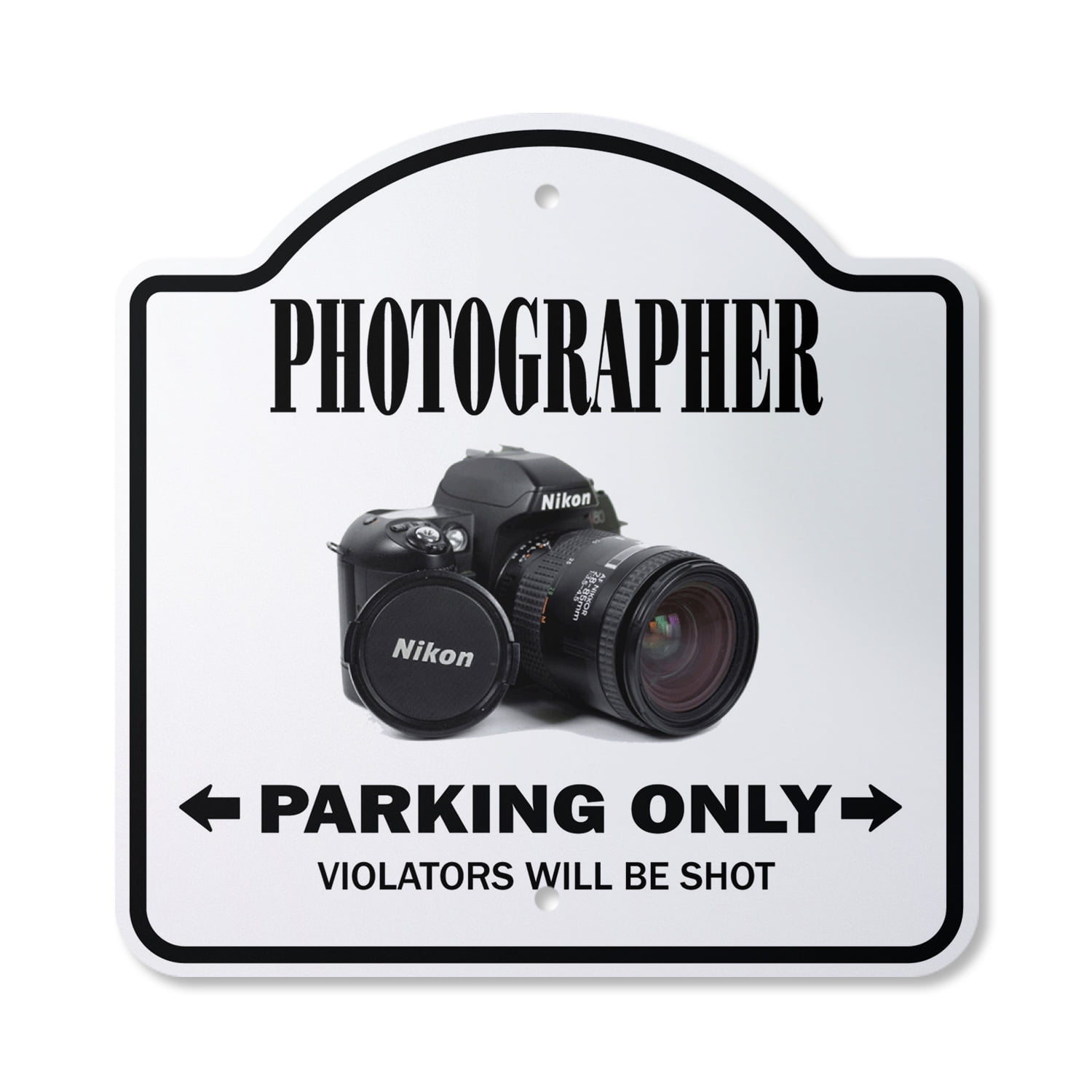 Photographer 10” x 10” Sign | Indoor/Outdoor Plastic | SignMission ...