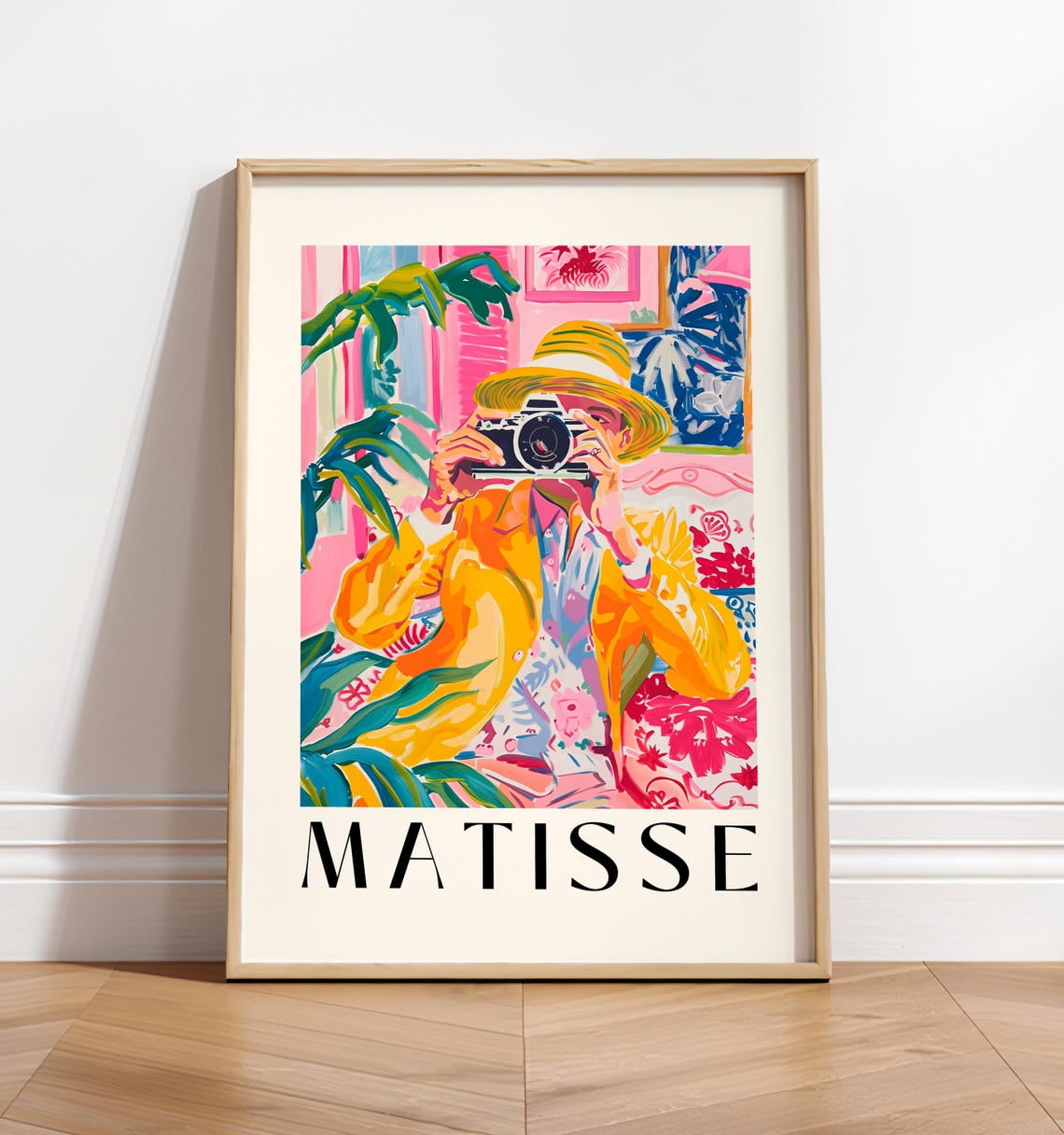 Photographer Art Print, Vintage Camera Poster, Maximalist Poster ...