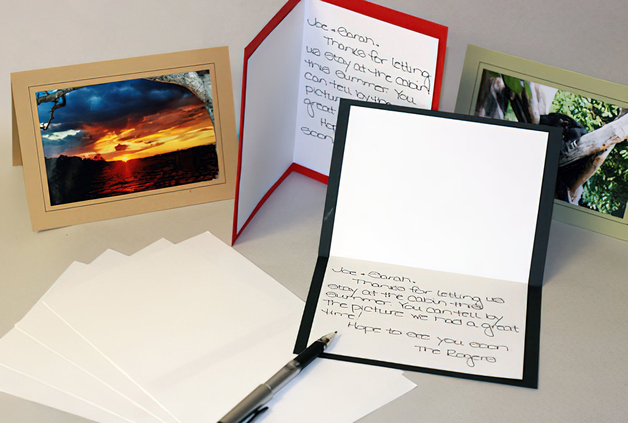 Photographer's Edge, Peel & Stick Stationery, Self Adhesive, Pre-scored ...