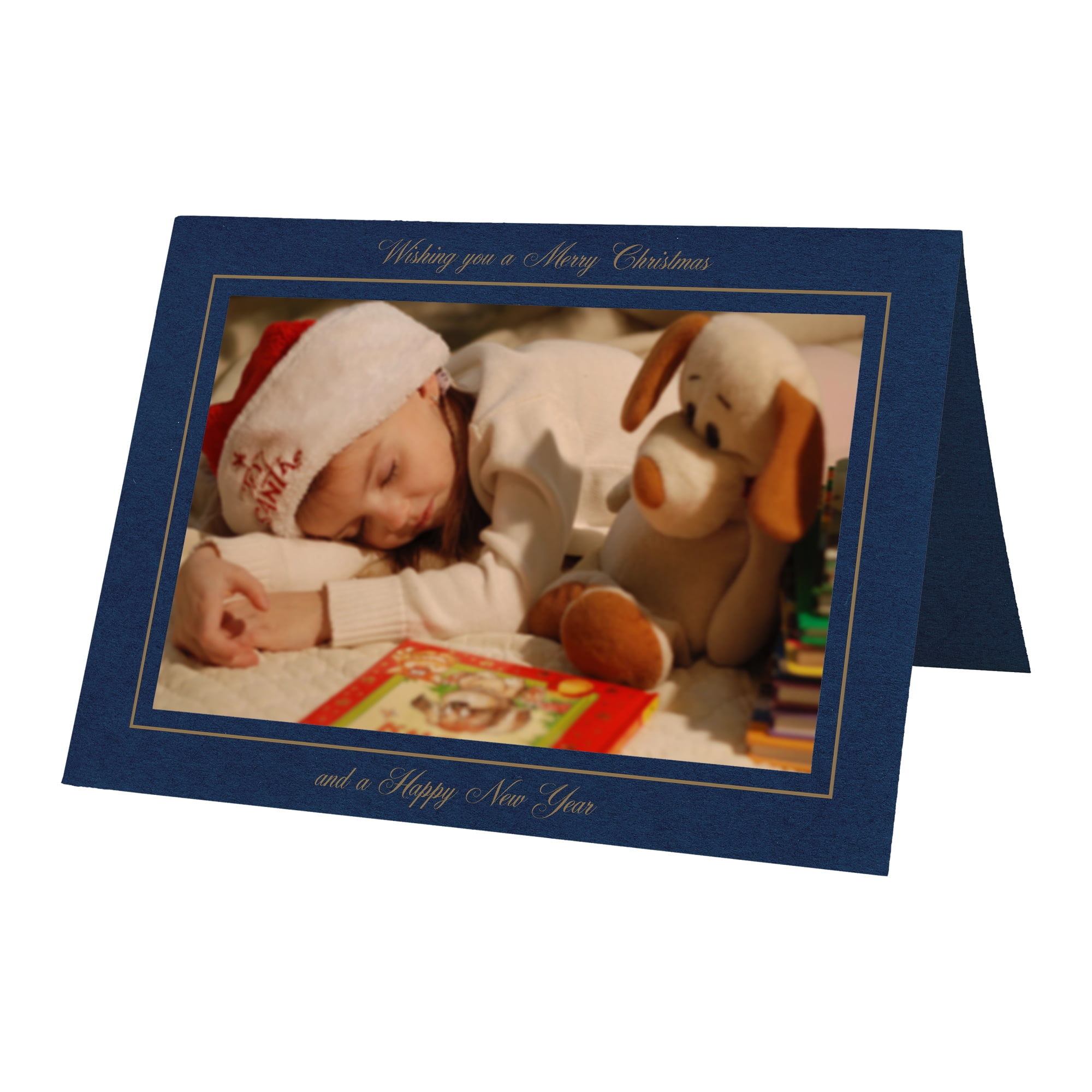 Photographer's Edge Photo Insert Card 10-Opening 4”x6”, Deep Blue ...