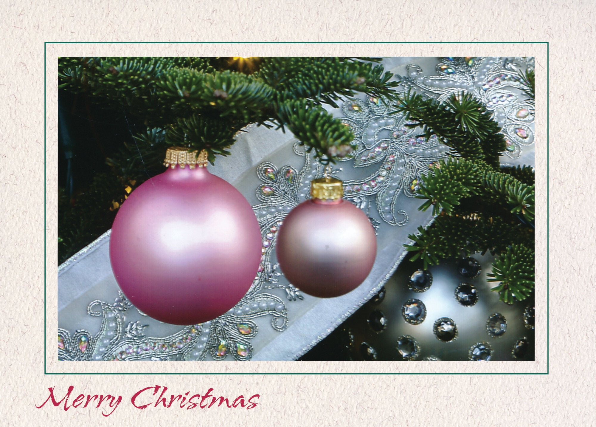 Photographer's Edge, Photo Insert Card, Natural, Merry Christmas, Set ...
