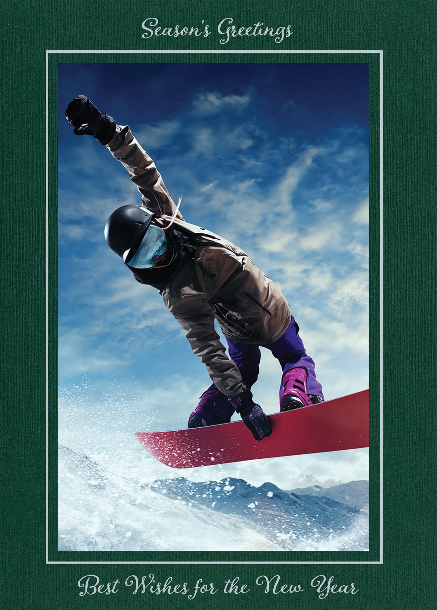 Photographer's Edge, Photo Insert Card, Premium Pine Linen, Season’s ...