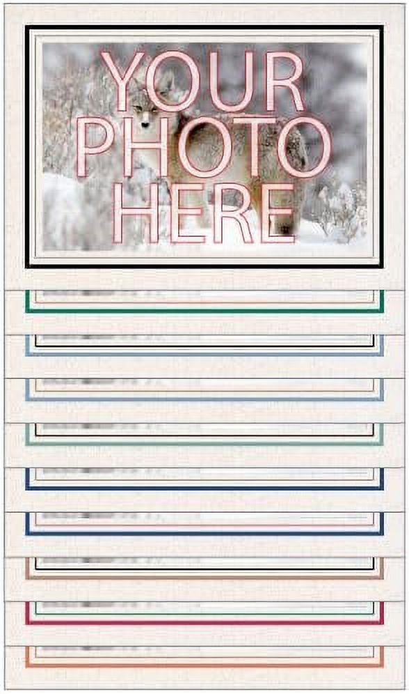 Photographer's Edge, Photo Insert Card Sample Pack, 10 Blank Cards and ...
