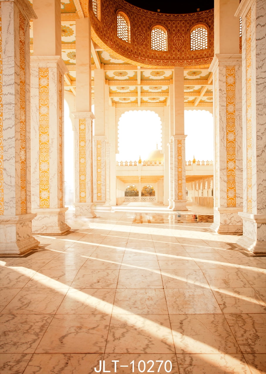 Photographic Background Building Corridor Photography Backdrops 3D ...