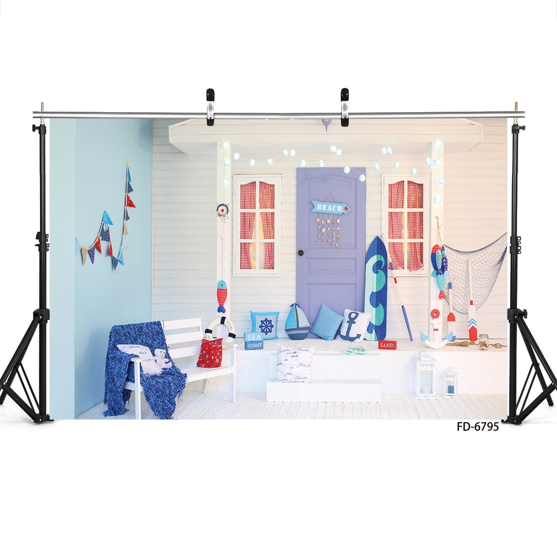 Photographic Backgrounds Beach Style Room Photoz Vinyl Photoph ...