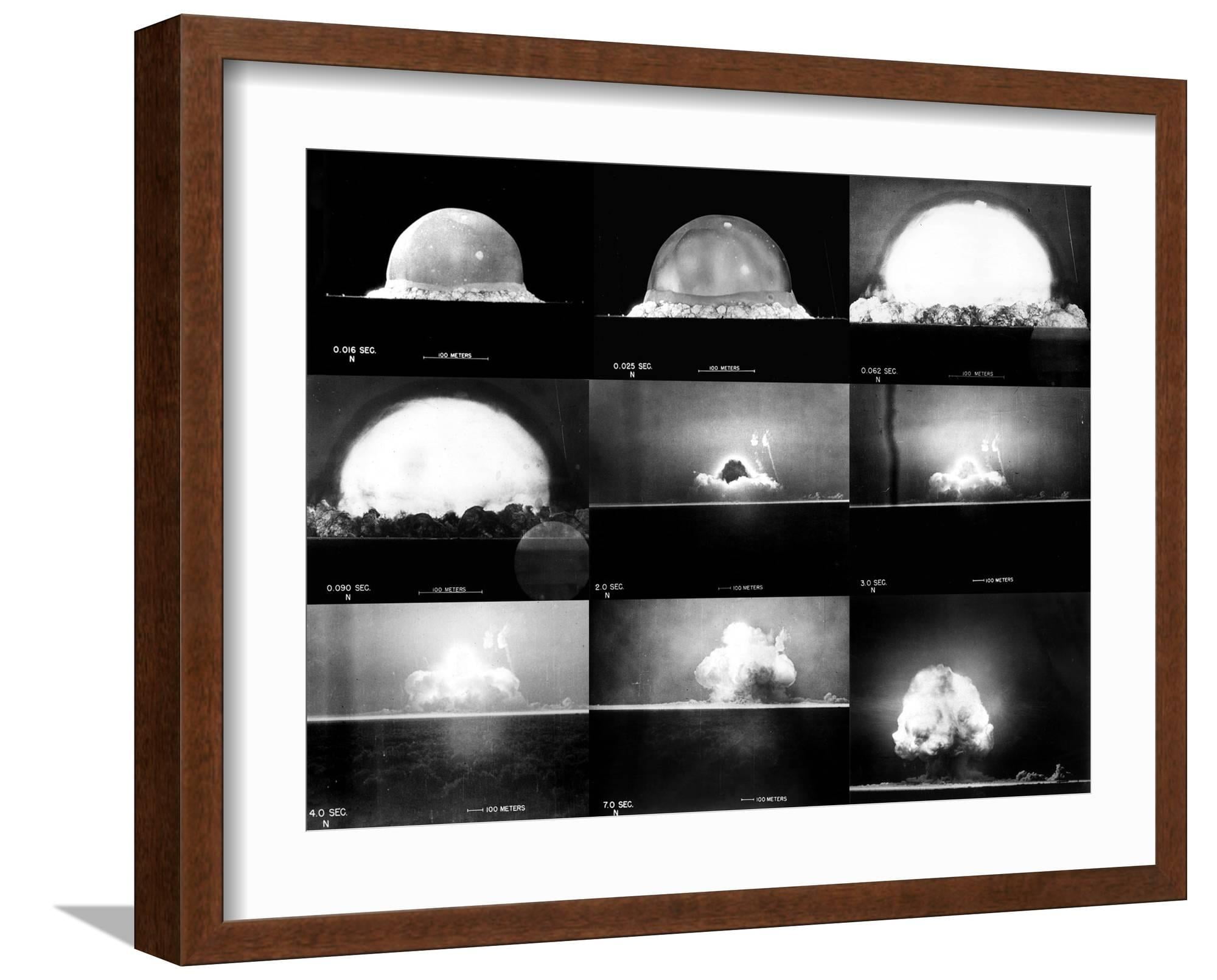 Art.com Photographic Sequence of the Trinity Test, the First Manmade ...