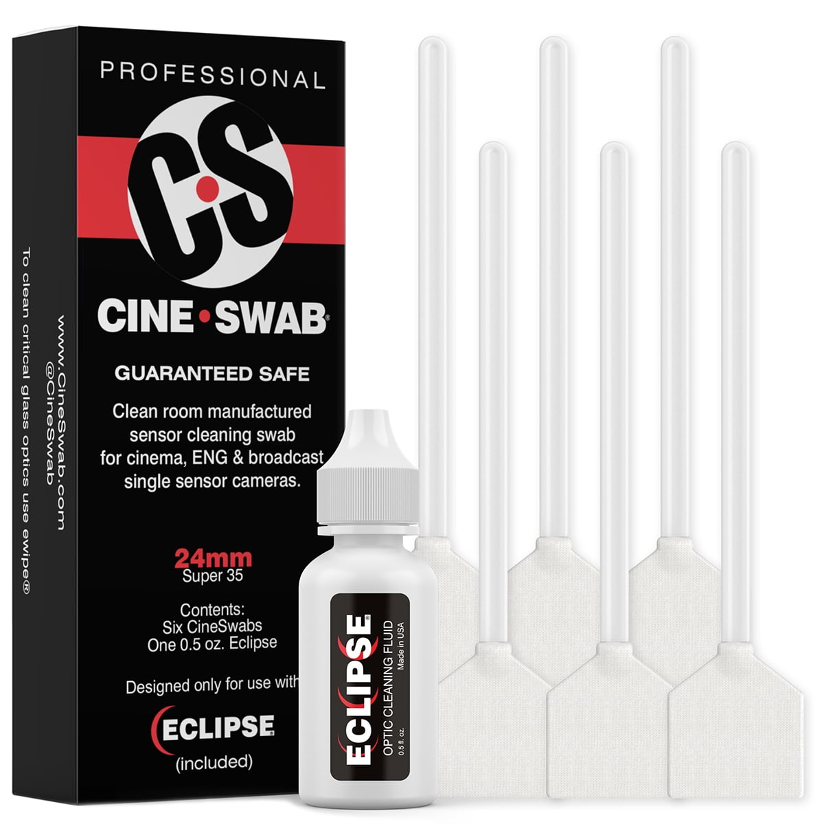 Photographic Solutions Cine Swab Kit for 24mm/Super 35 Video Camera ...
