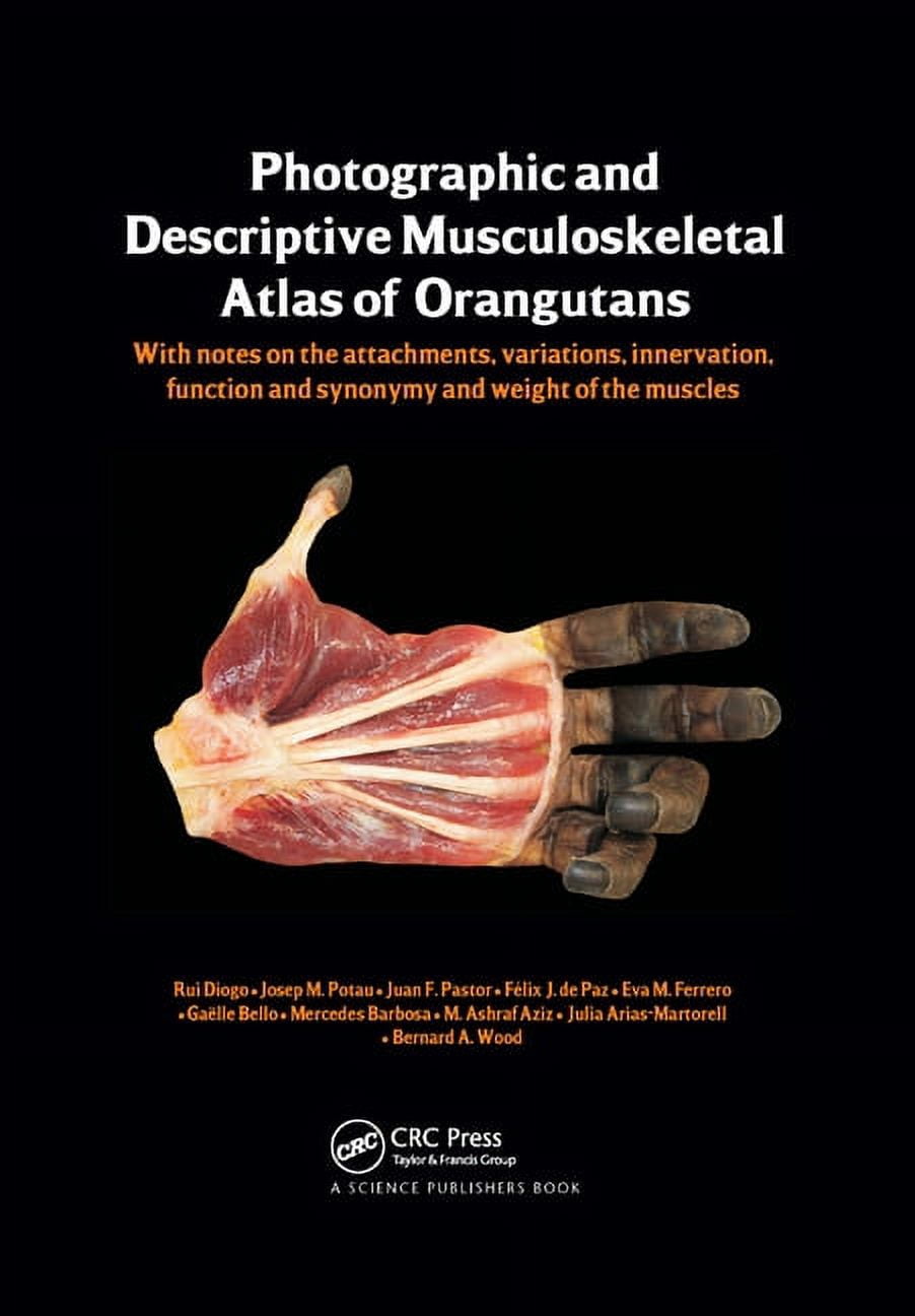 Photographic and Descriptive Musculoskeletal Atlas of Orangutans: With ...