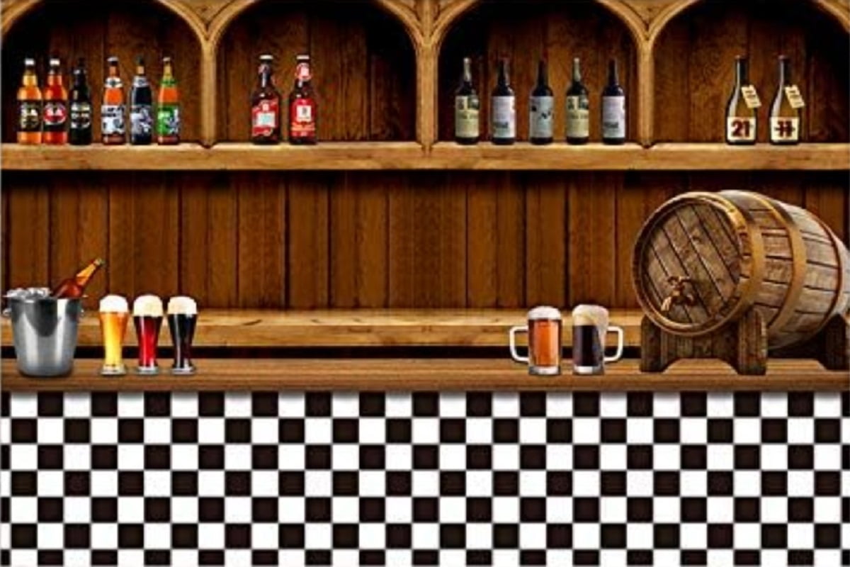 Photography Backdrop Bar Reception Wine Bottles Studio Shooting Props ...