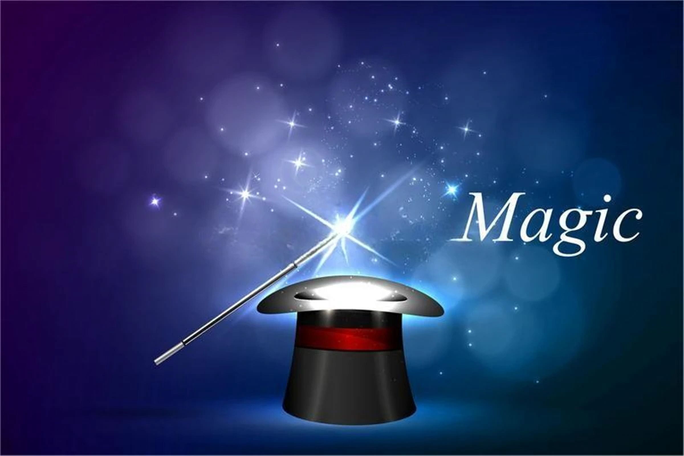 Photography Backdrop Carnival Theme Happy Birthday Party Magic Show ...