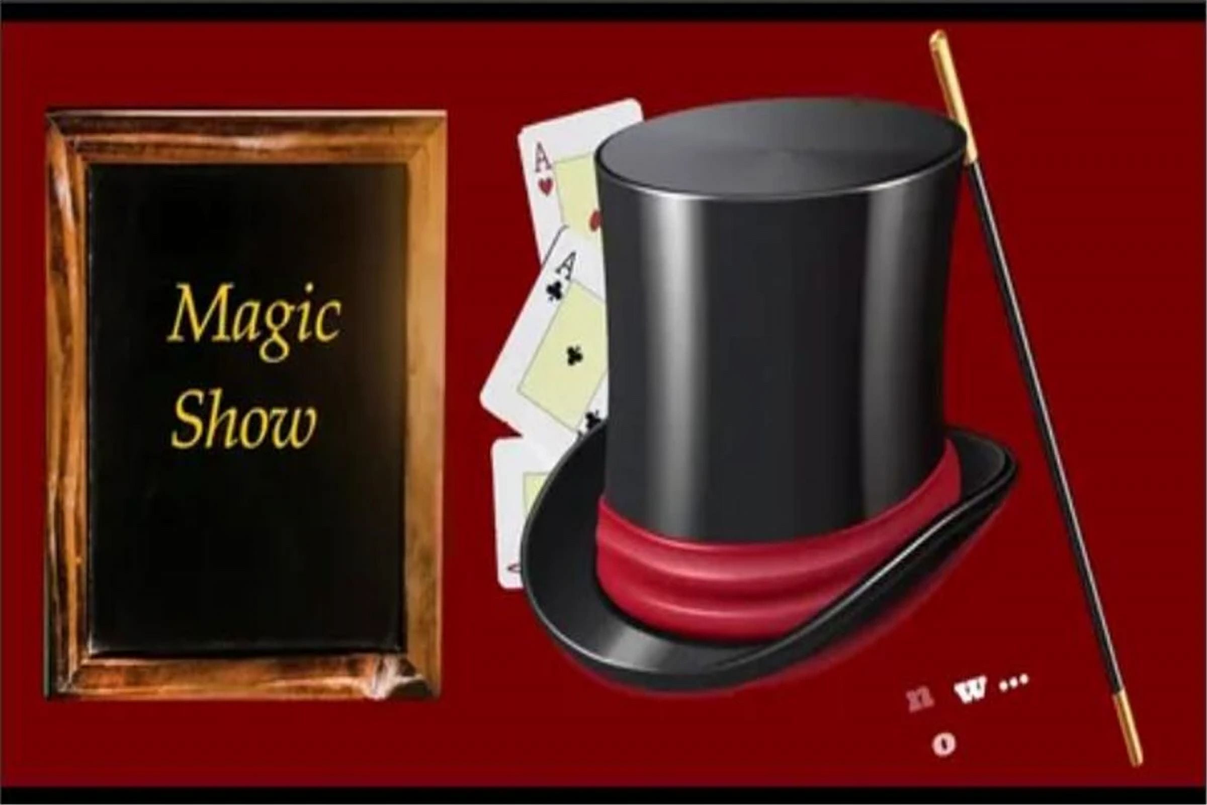 Photography Backdrop Carnival Theme Happy Birthday Party Magic Show ...