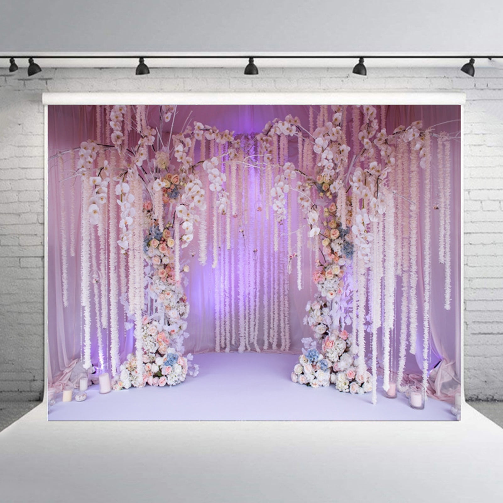 Photography Backdrop Flowers Weeding Bridal Shower Birthday Party ...