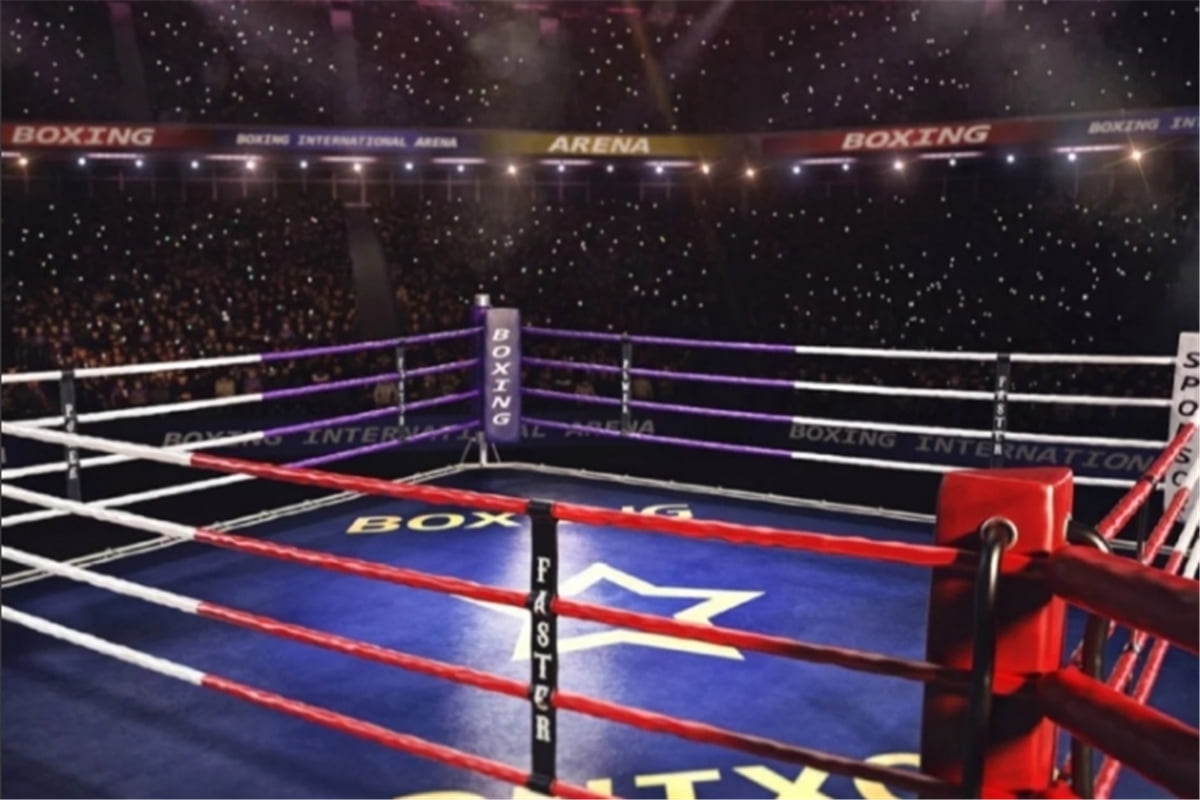 Photography Backdrop For Boys Birthday Party Boxing Ring Background ...