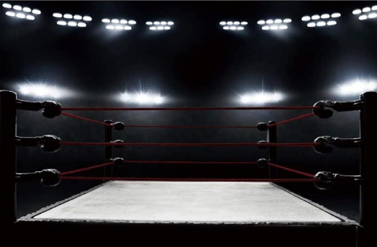 Photography Backdrop For Boys Birthday Party Boxing Ring Background ...