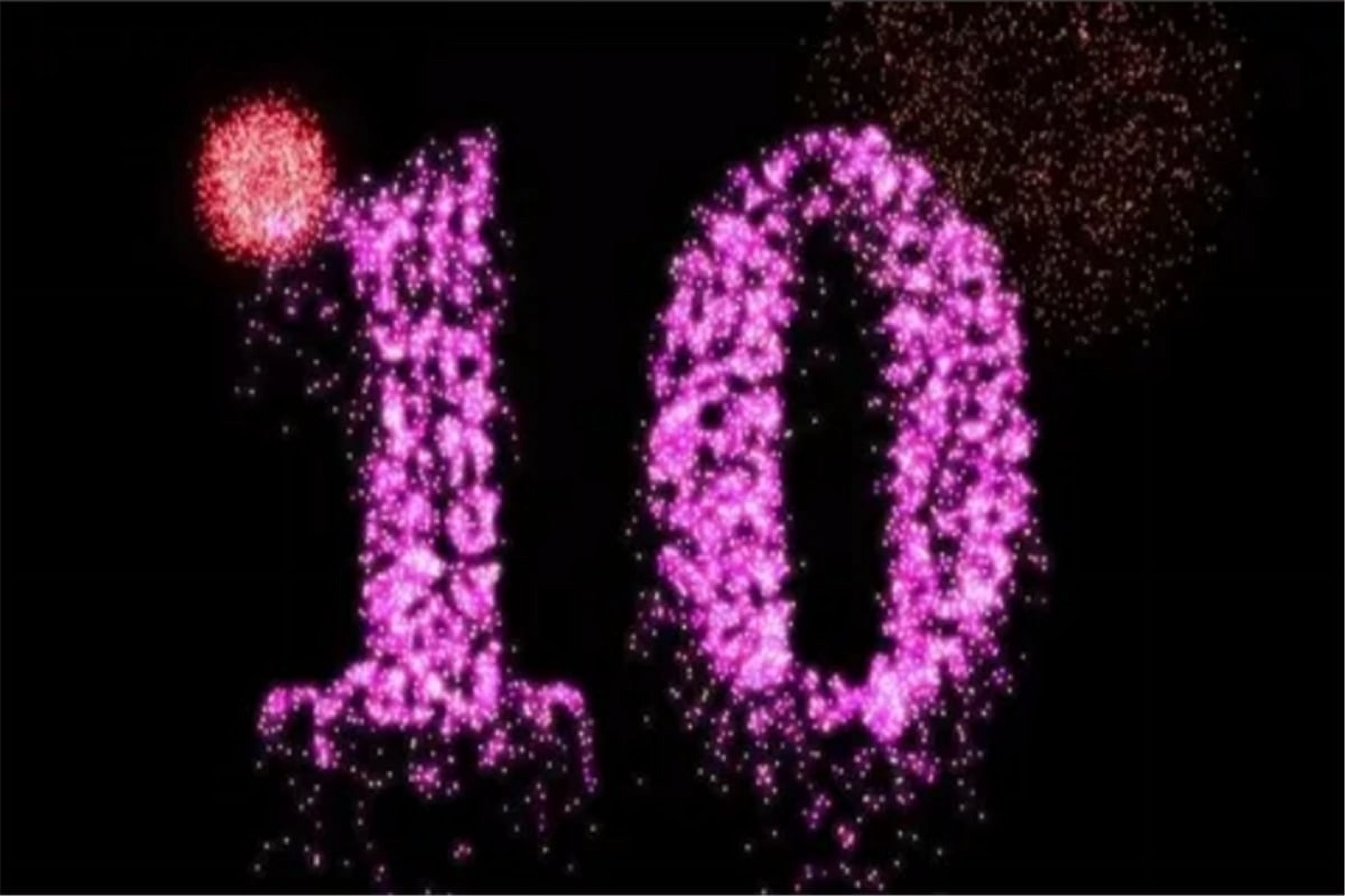 Photography Backdrop For Rose Gold 10 Year Old 10th Ten Birthday Party ...