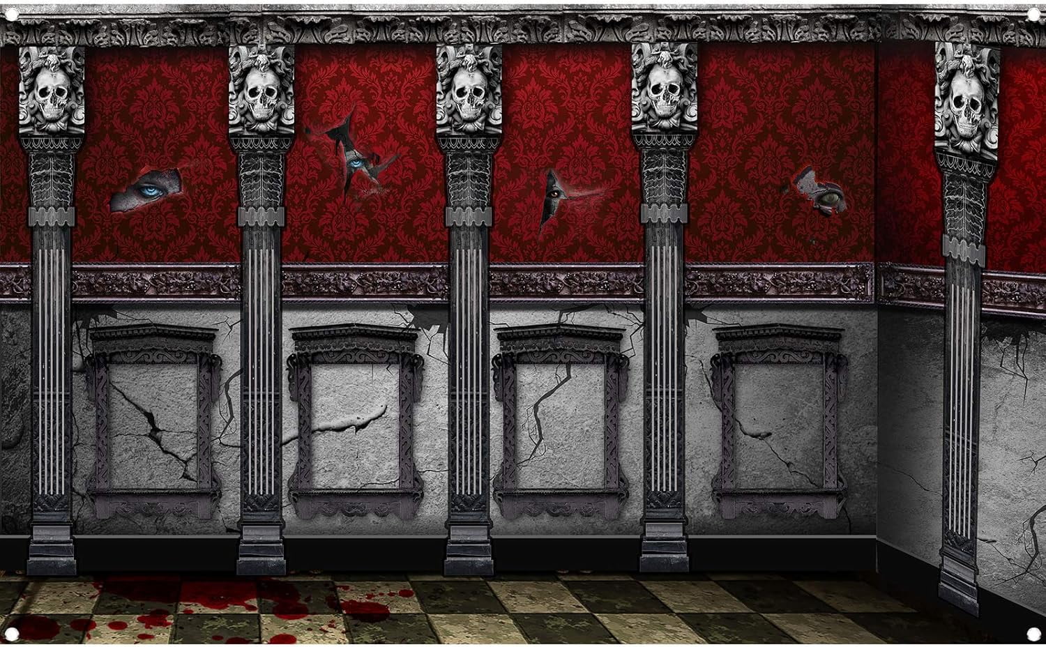 Photography Backdrop Gothic Mansion Room Scene Setters Halloween ...